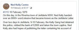 The Actual True Story of Ned Kelly : Part one – Ned Kelly The True Story