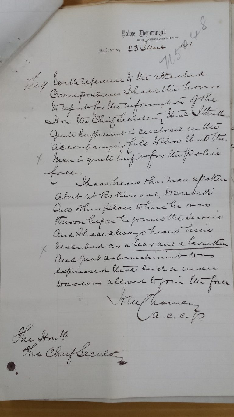 The Actual True Story of Ned Kelly Part IV : 1877 and the Fitzpatrick ...